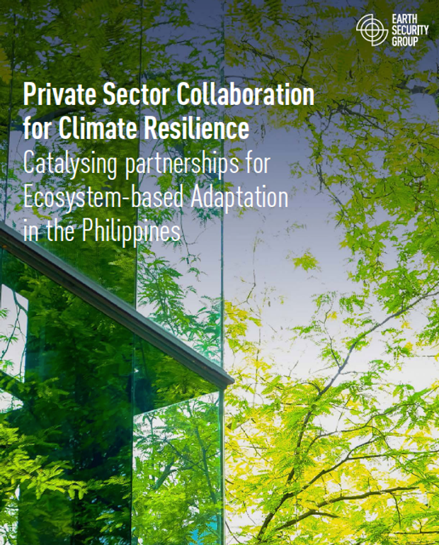 PIRA partners with Earth Security Group for ecosystem adaptation