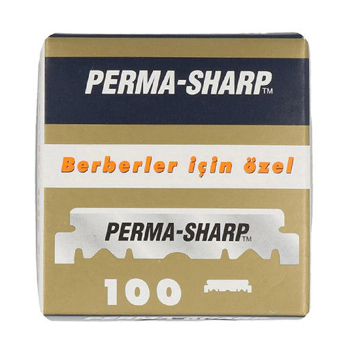 Perma Sharp Single Edge Blades | Tda Barber Supply