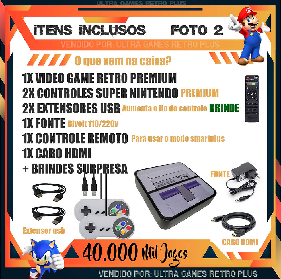 Início | Ultra Games Retro