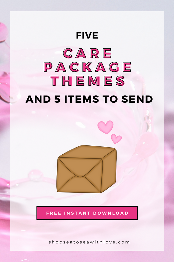 5 Care Package Theme Ideas & 5 On-Theme Items to Send