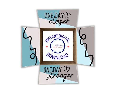 Care Package Printable Instant Digital Download | Sea to Sea with Love