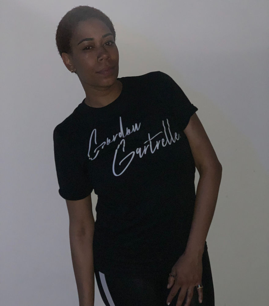 SPOTTED: Singer Miranda Nicole in Gordon Gartrelle Signature