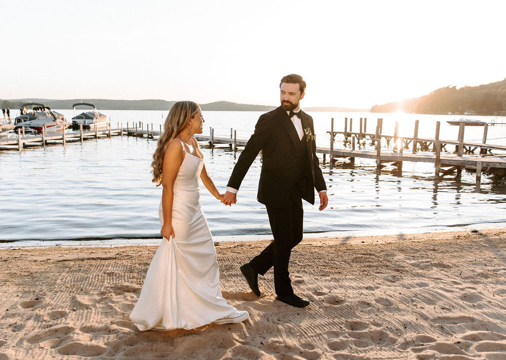 Romantic Spring Wedding at Hotel Walloon | Kristi & Tom