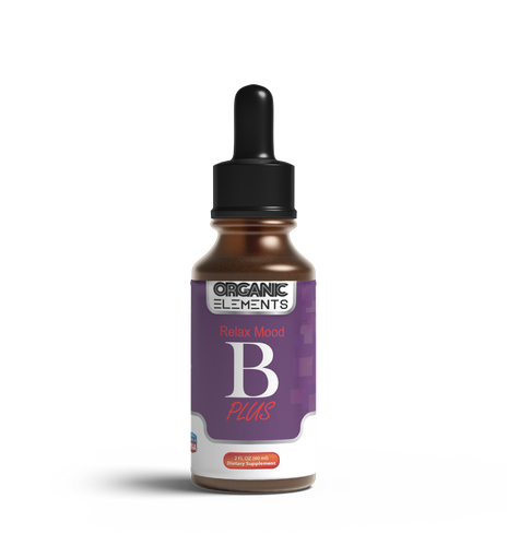 Organic Elements Relax Mood Vitamin B Plus Drops | ORGANIC ELEMENTS