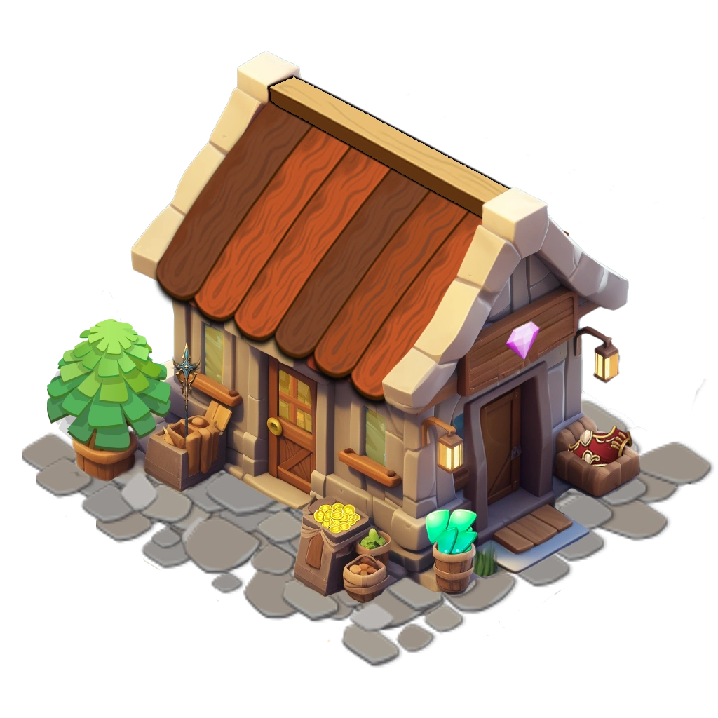 Gem Shop - Veggies Farm Game