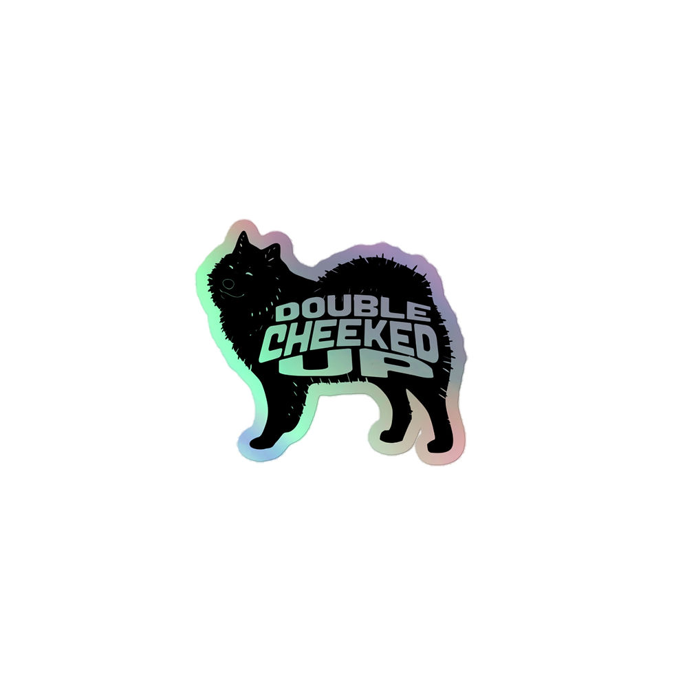 Cheeked Up - Holographic Sticker | USEC