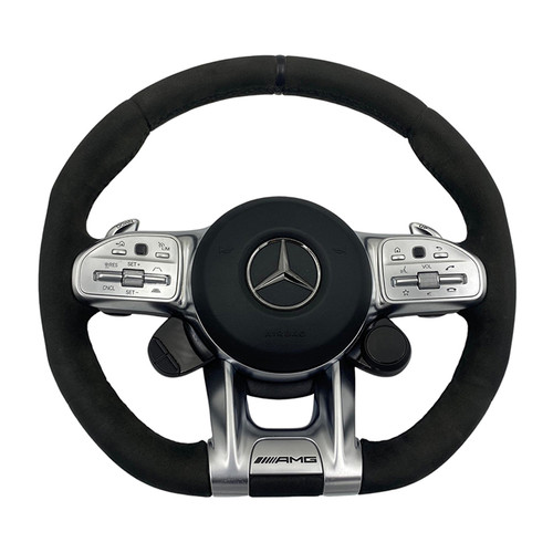 Mercedes-Benz Steering Wheel AMG ALCANTARA +performance buttons | Car ...