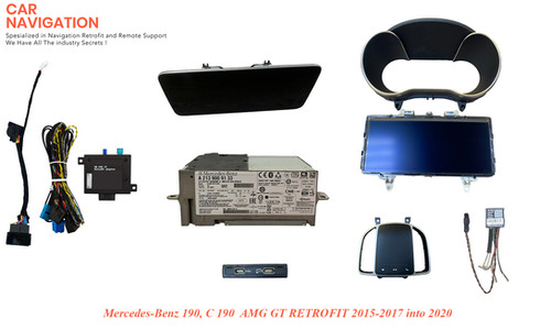 Mercedes-Benz C CLASS / GLC W205, W253 Retrofit 2015-2017 into 2020 ...