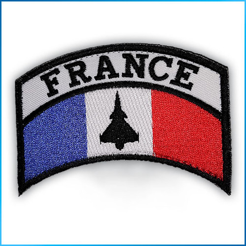 Patch Drapeau France Rafale | ETR 3/4 AQUITAINE