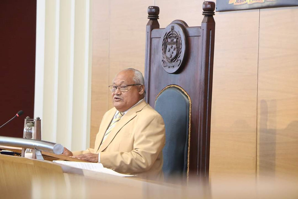 Faafetai ma talia e le fofoga Fetalai le fa'atonufolau a le Faamasinoga ...