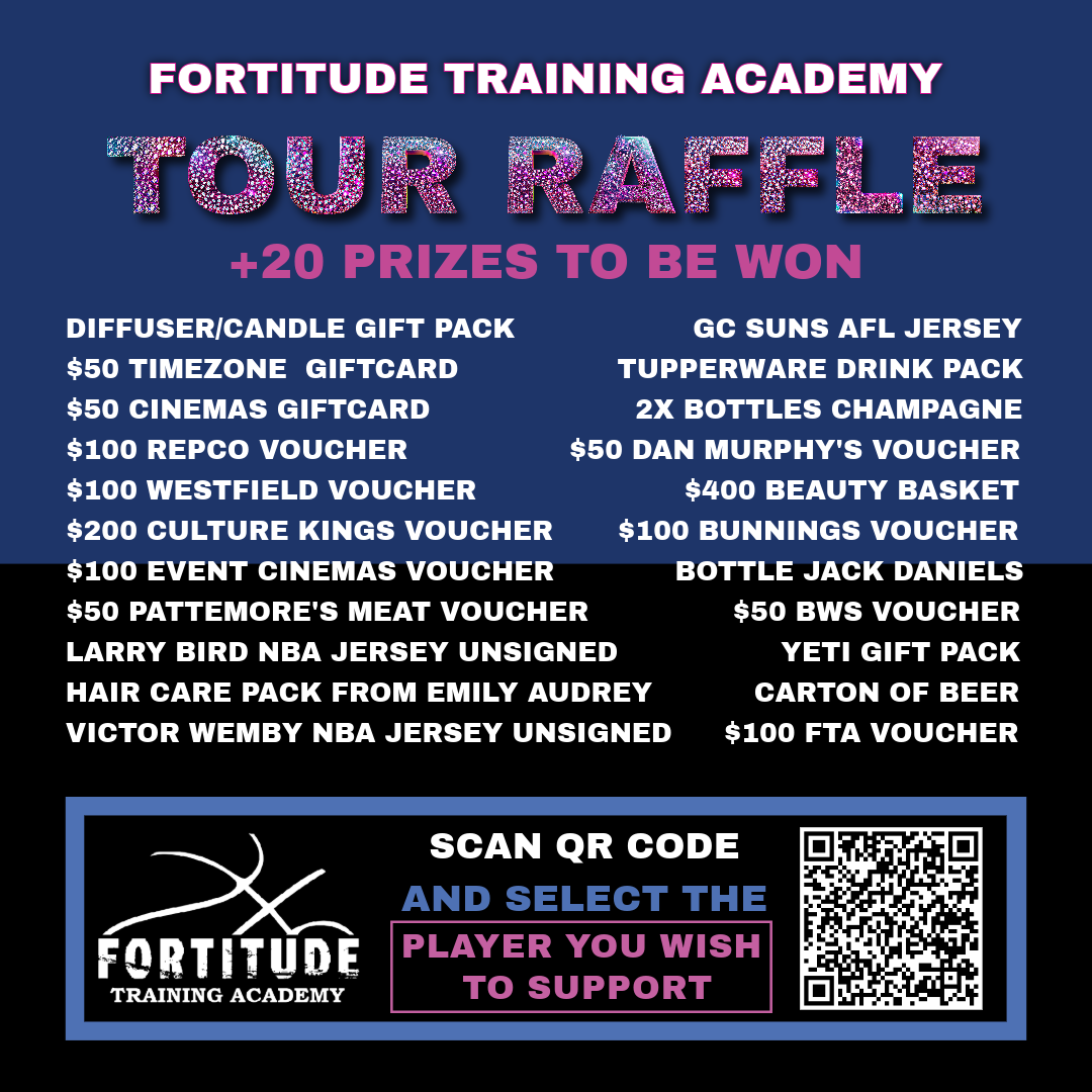 Raffle Tickets: FTA Tour Fundraiser | Fortitude Training