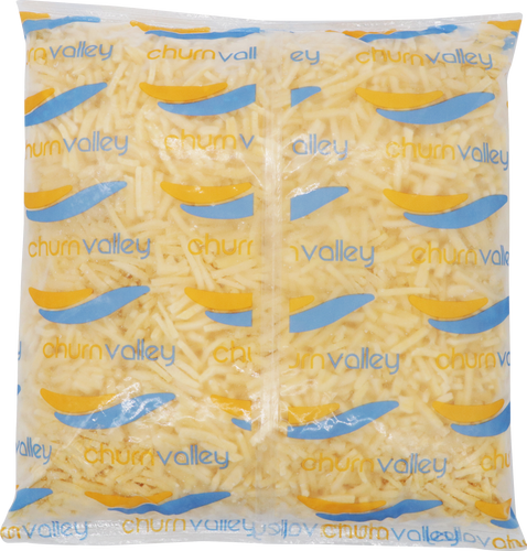 Churn Valley Frozen Shredded Cheddar Cheese, UK | FGHK