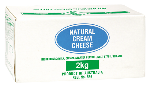 MG Natural Cream Cheese, Australia | FGHK