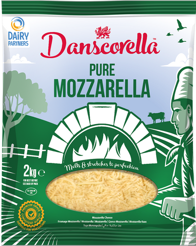 Danscorella Frozen Shredded Mozzarella Cheese, UK | FGHK