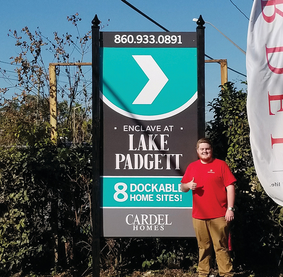 Cardel Homes Custom Builder Site Sign