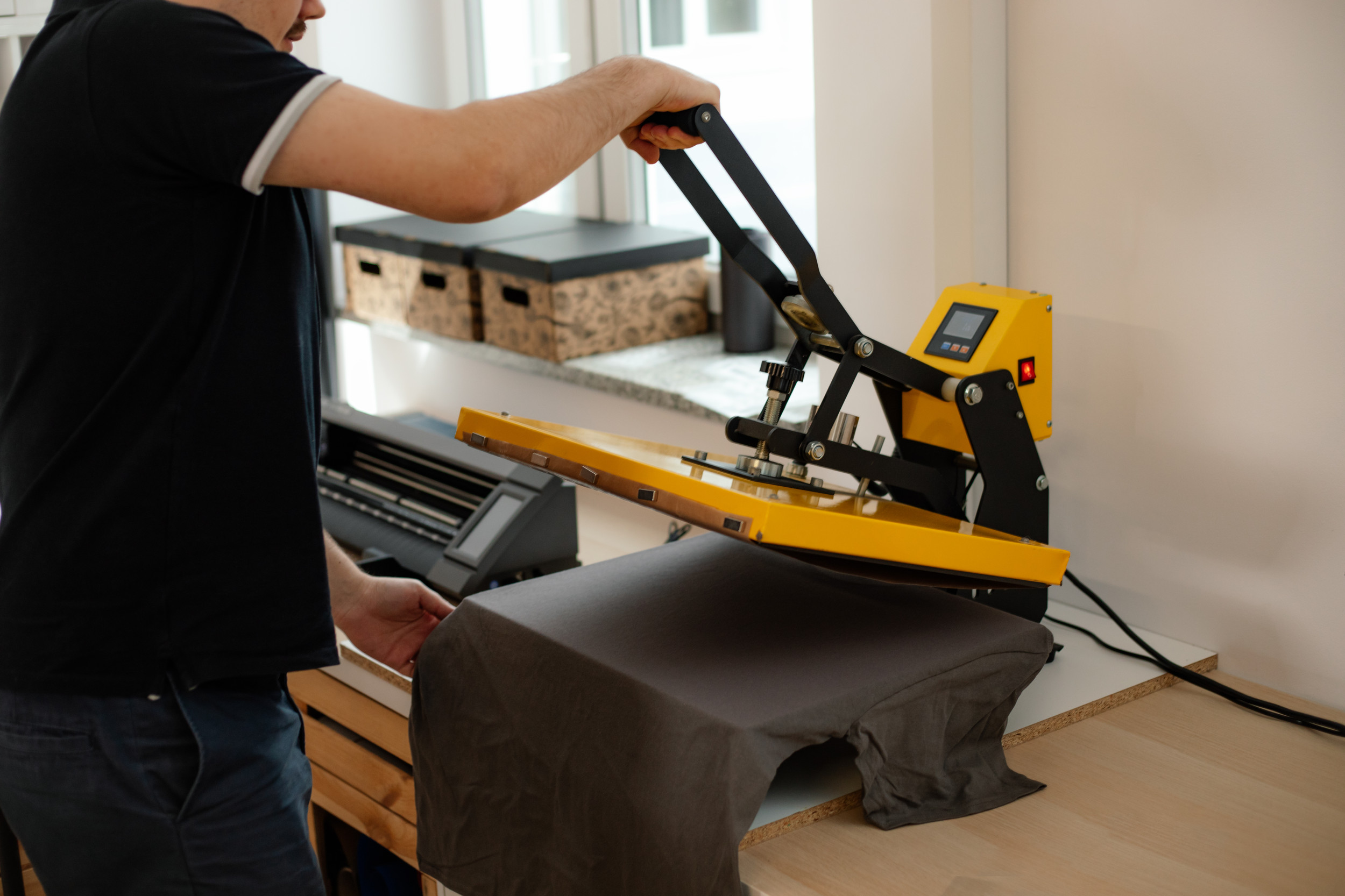 Heat Press & Vinyl Printing Services | Javidi Tailored