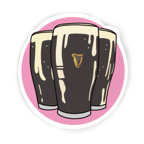 Guinness sticker | Wish-PennyCreations