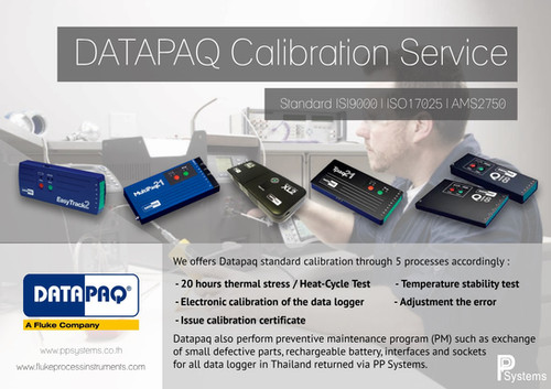 Datapaq Repair & Calibration Service | PP Systems