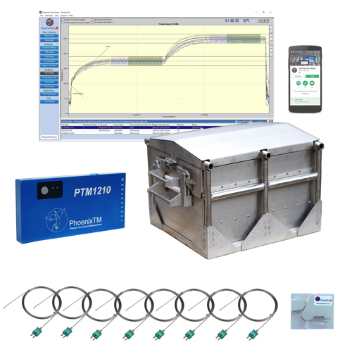 PhoenixTM 10Ch Ultra-High Temperature System (Up to 1200°C) | PP Systems