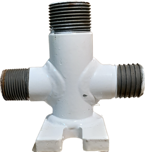 Steel Water Line Tee Assembly | AT Machinery