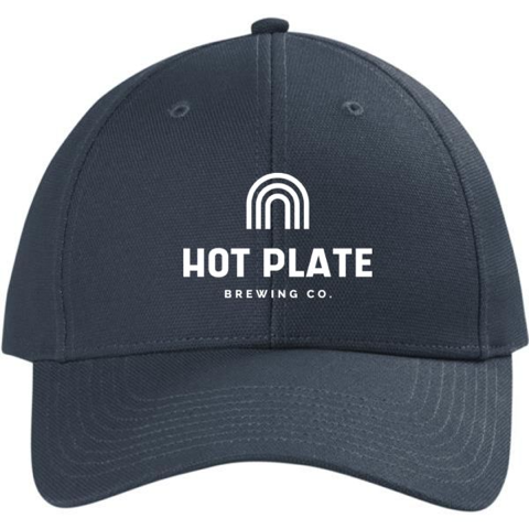 Navy Embroidered Logo Hat | Hot Plate Brewing Co