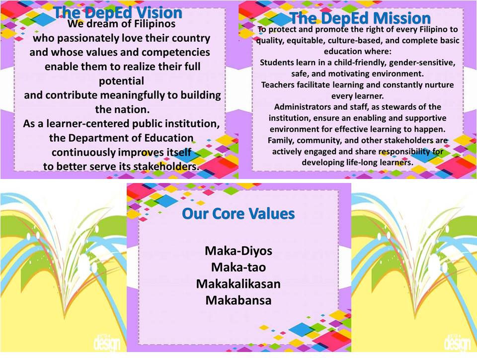 DEPED VISION & MISSION | NHC ElementarySchool
