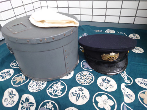 Imperial Japanese Navy Officer Cap with Box | Shigure-militaria