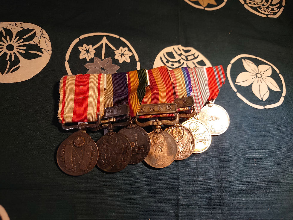 WW2 Japan 7 Medals Group | Shigure-militaria