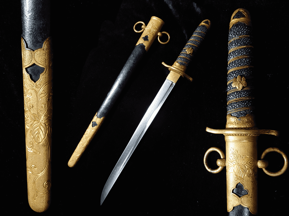 Imperial Japanese Civil Officer’s Dagger | Shigure-militaria