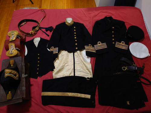 Full Set of IJN Grand Uniform & Frock Coat Captain | Shigure-militaria