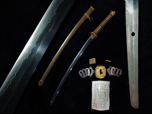 WWII Mumei IJA Type 98 Gunto | Shigure-militaria