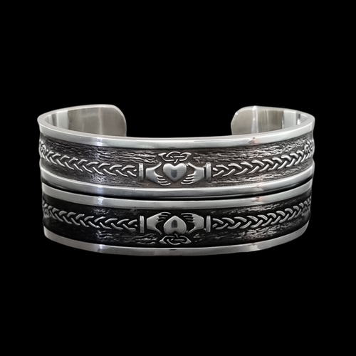 Claddagh Cuff Bangle | Arnua
