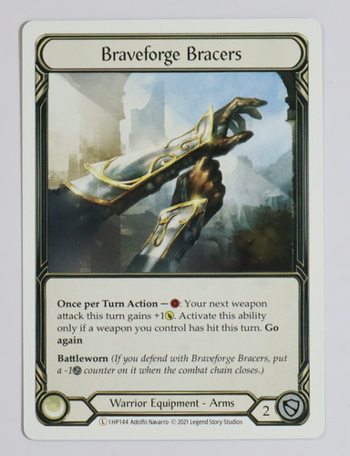 Braveforge Bracers white border | CDM