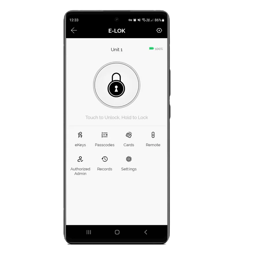 7 Series Smart Lock | E-LOK