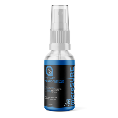 microSURE™ Hand Sanitizer 2oz Spray Bottle - (48 bottles/case) | Microsure