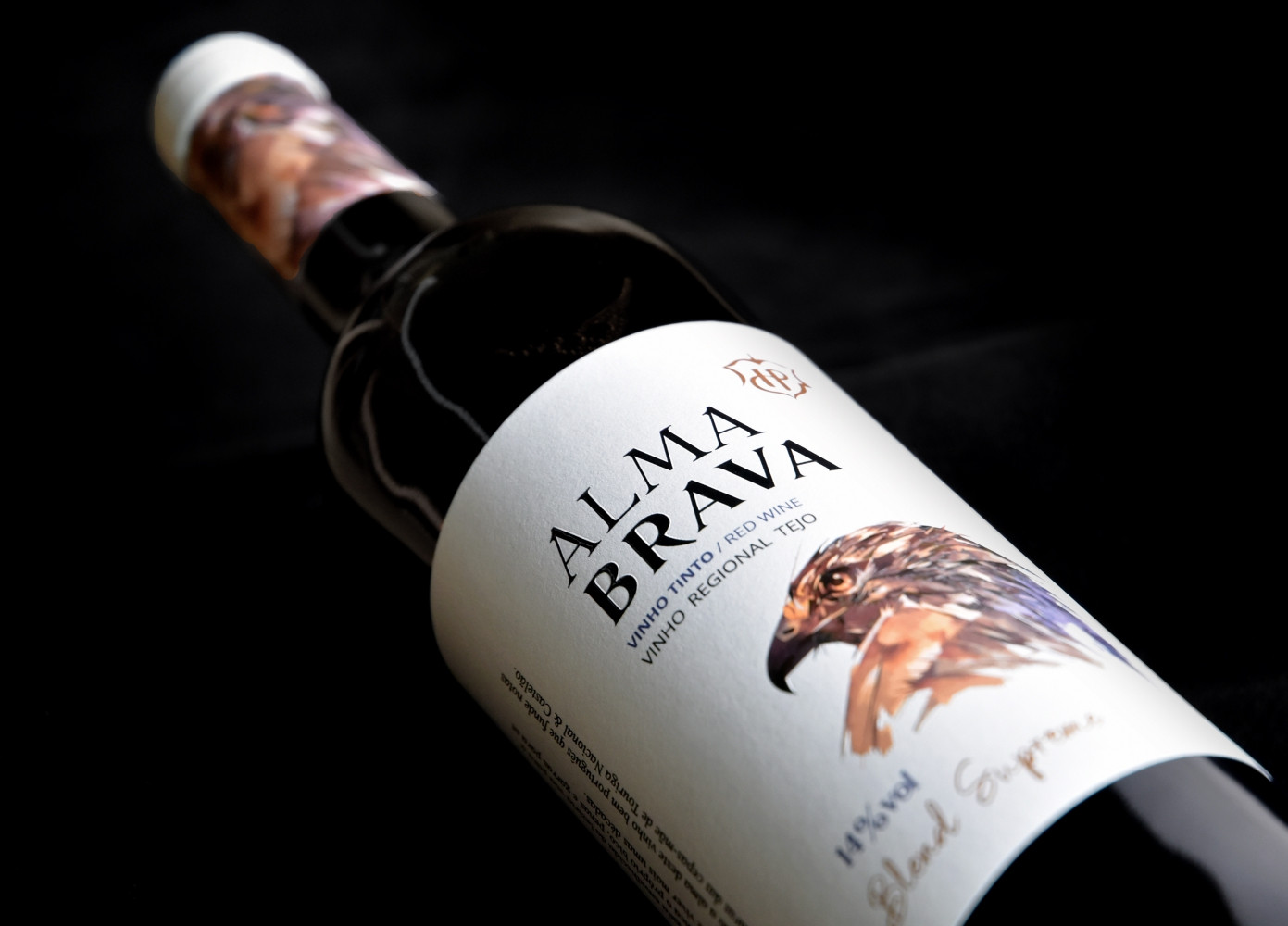 Alma Brava | wine label design | Brand Taste | Portugal