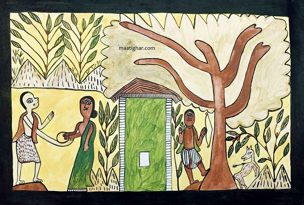 Jadopatia Paintings of Jharkhand | Maati Ghar