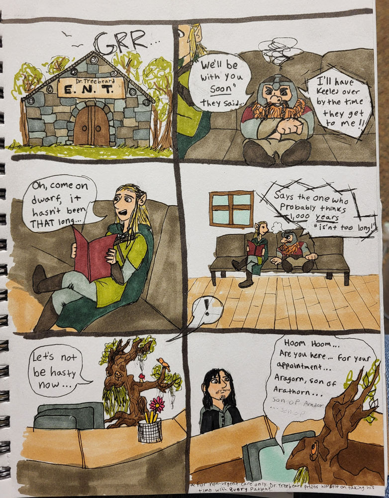 LOTR comic | The Thwap House