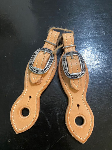 Slobber Straps, plain set | The Wildflower Ranch