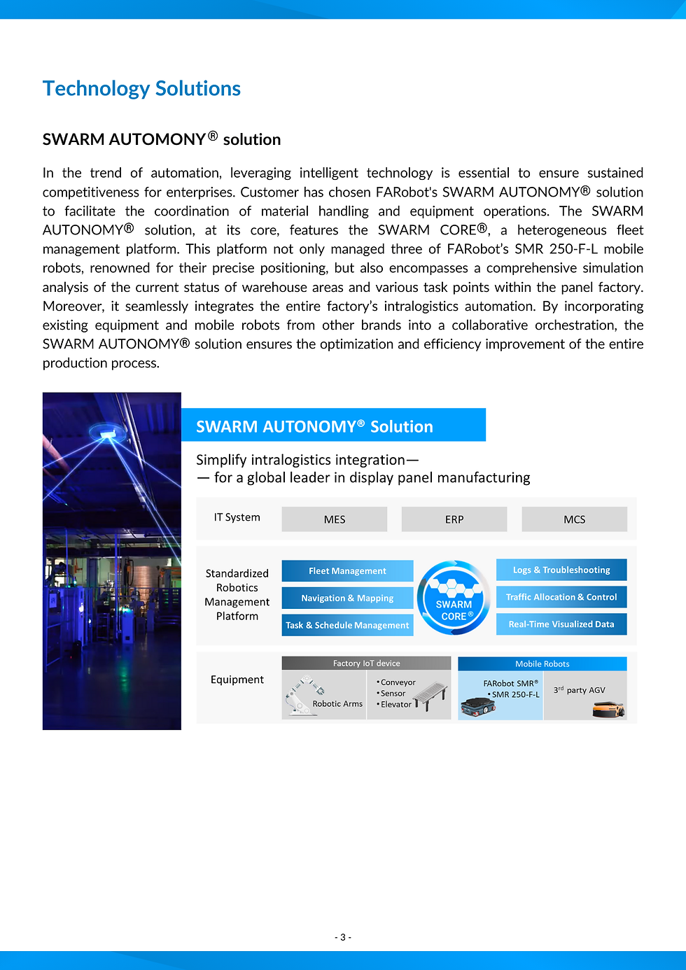 FARobot Swarm Autonomy Solution - Optimizing Efficiency with ...