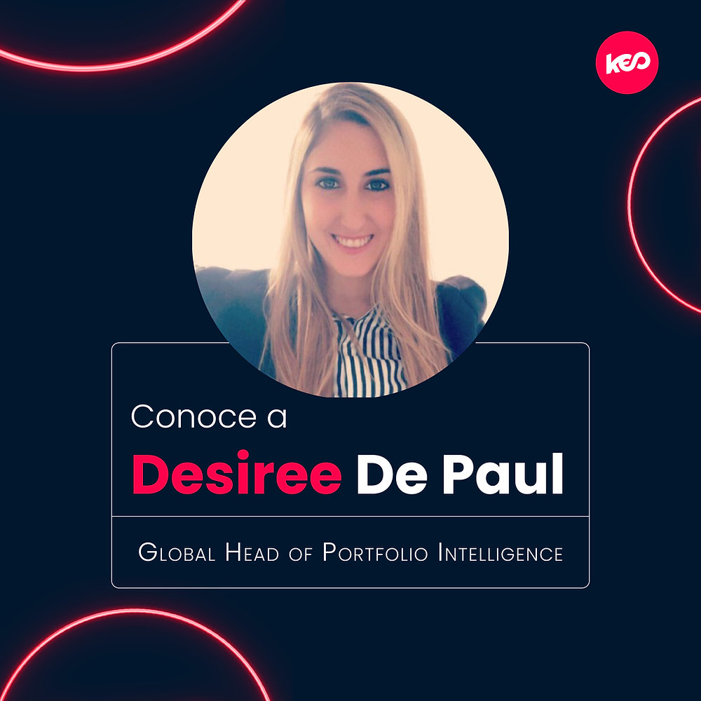 Conoce a Desiree De Paul – Global Head of Portfolio Intelligence