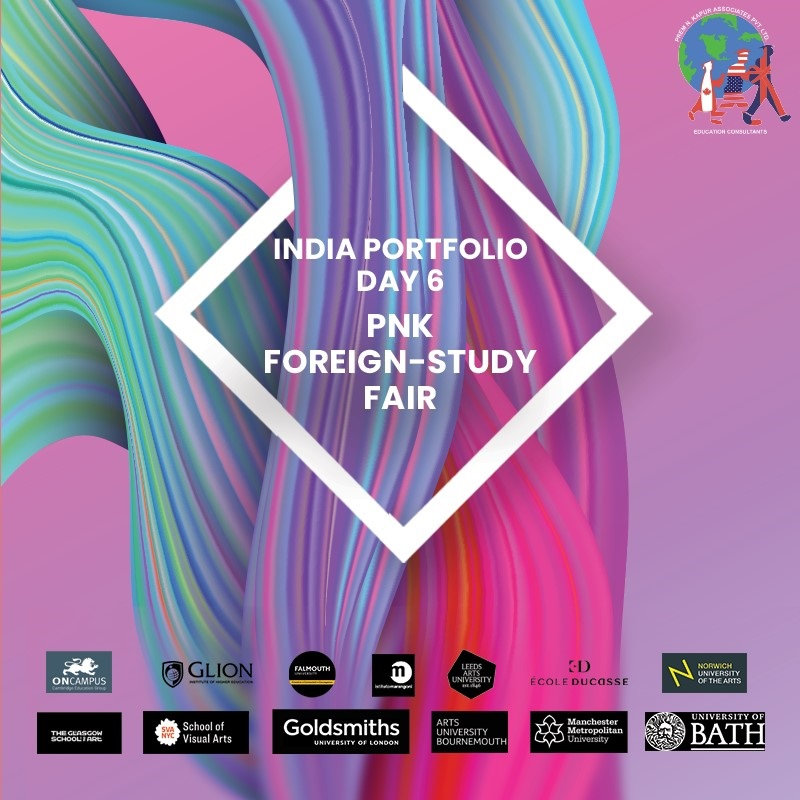 India Portfolio Day 6 / PNK Foreign-Study Fair | foreign study