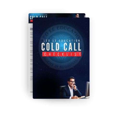 Cold Call Checklist | Leo Le Education