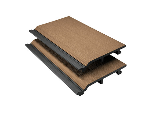 3.6m Storm Triton Composite Shiplap Cladding Board - Golden Teak ...