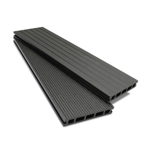 Clarity Composite Decking Board - Charcoal | tekBoard Composites