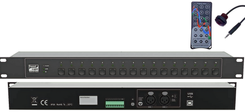 Interfaz DMX "Rack1024" - Sweetlight | Breena Fireworks