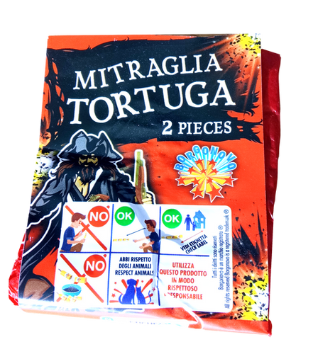Mitraglia Tortuga da 20 colpi (2pz./cf) | Breena Pyro Shop