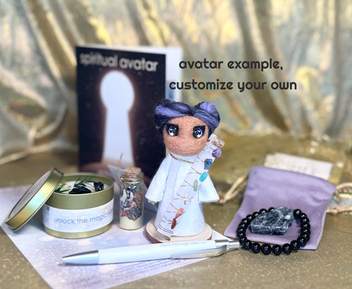 mystical toolkit with custom spiritual avatar | Charla'sMysticalShop