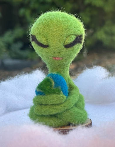 Zen Alien: connect to cosmic consciousness | Charla'sMysticalShop