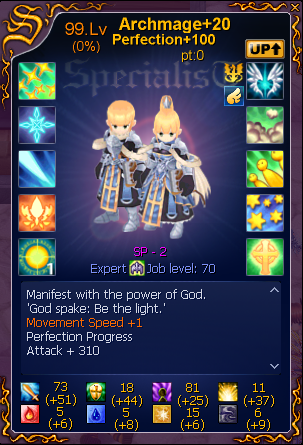 Nostale Dragonveil +20 Archmage Sp Card | Eytram